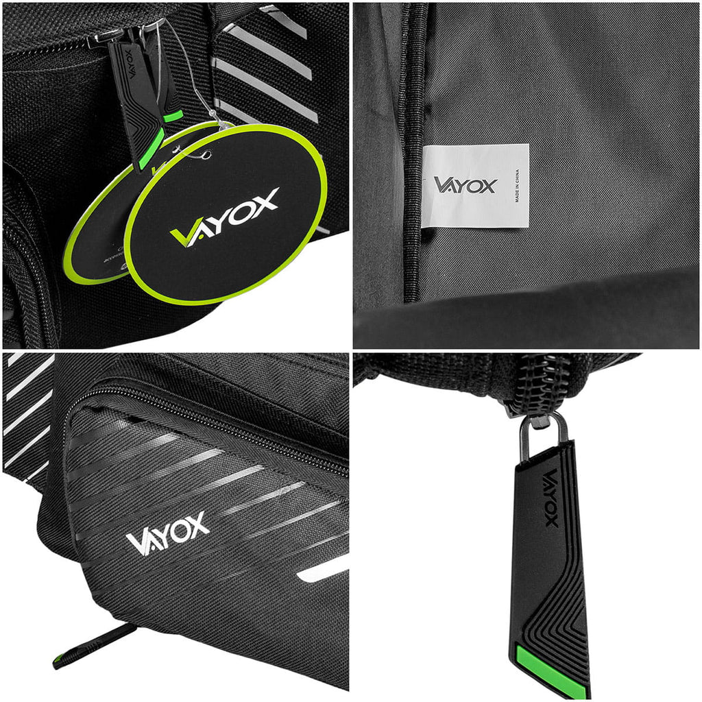Fahrradtasche Vayox VA0171 12L, Schwarz