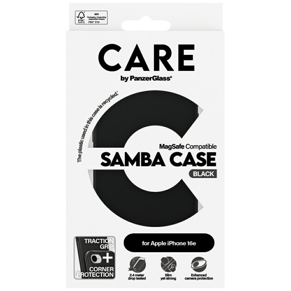 Handyhülle für iPhone 16e, CARE by PanzerGlass Fashionable Case Samba