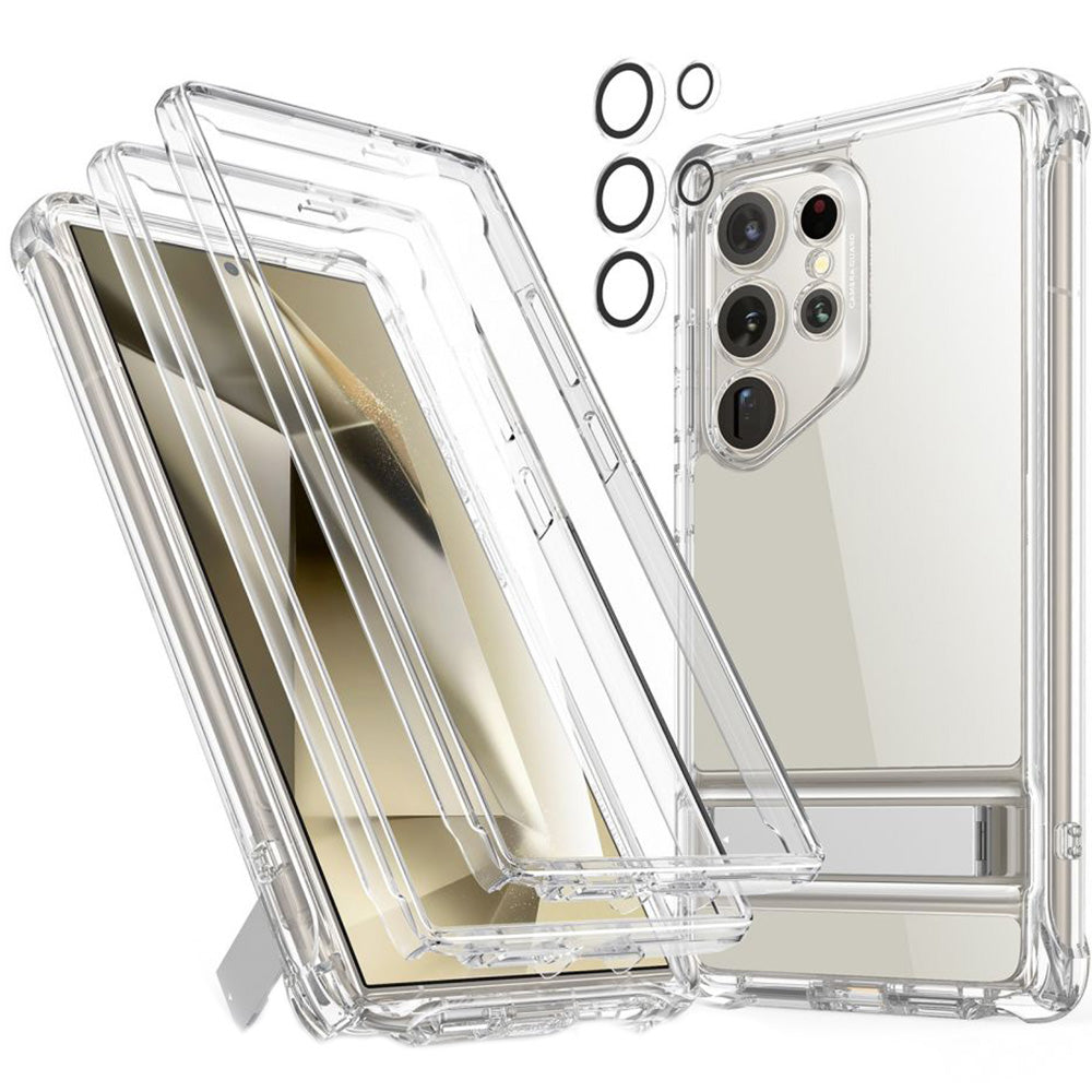 Schutzhülle für Galaxy S24 Ultra, ESR Armor Kickstand, Transparent