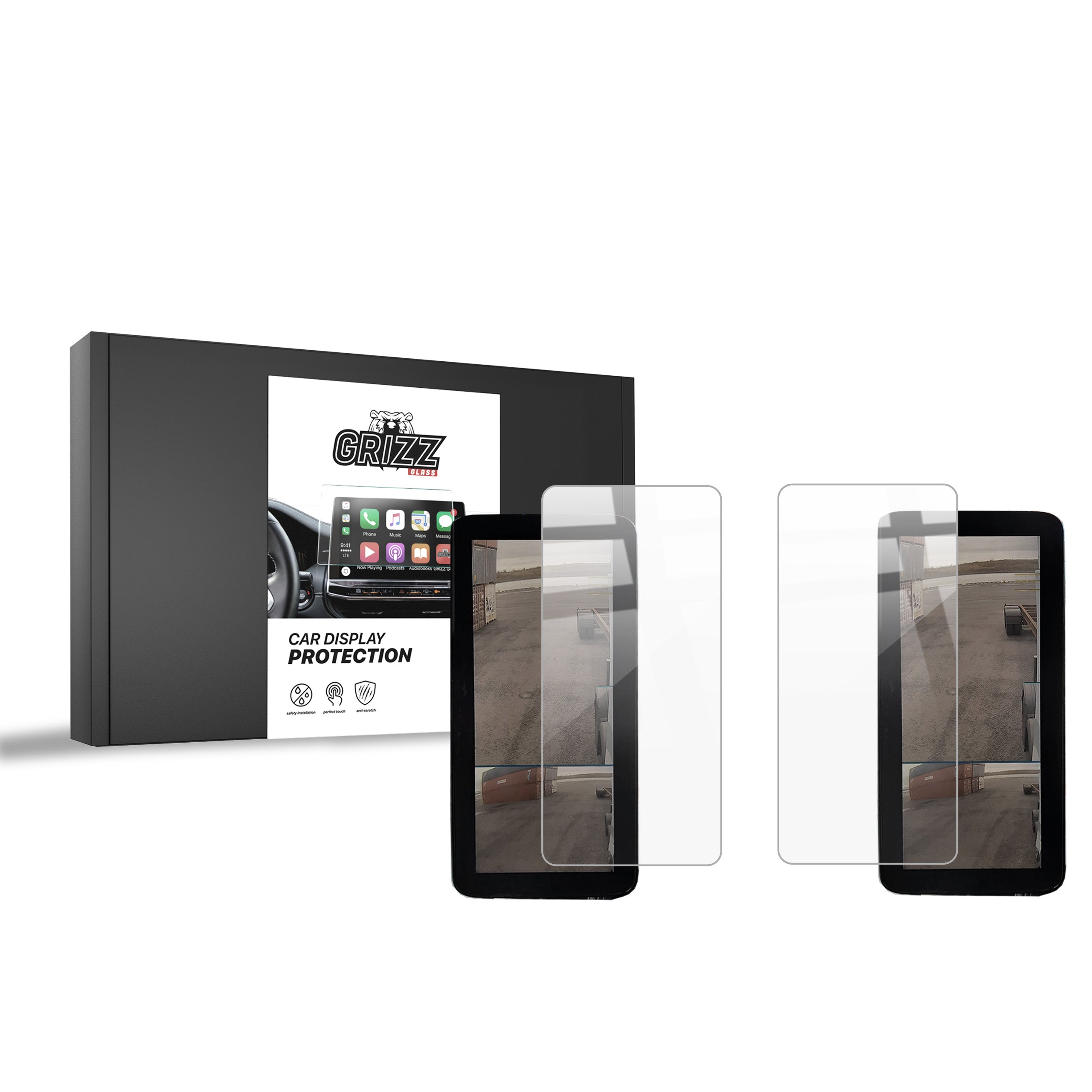 Keramische Autodisplayfolie 2in1 für Mercedes Arocs Mirrors (2019-2024