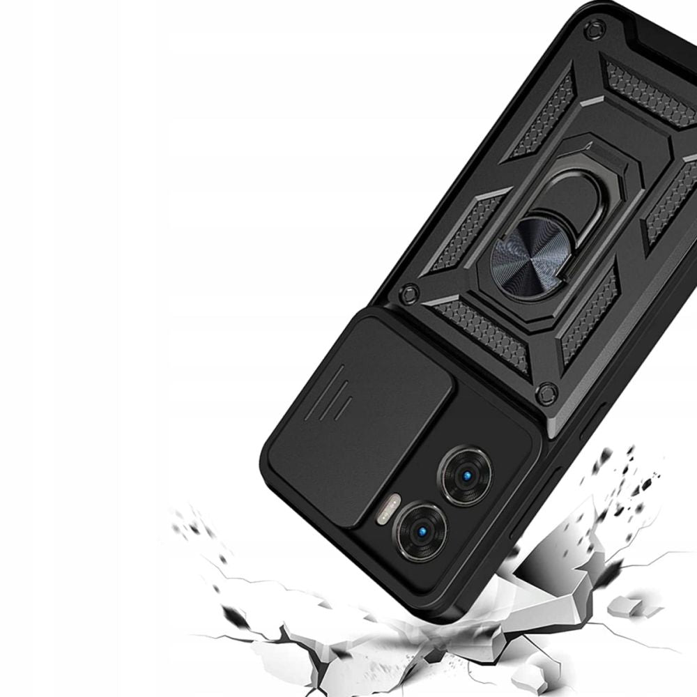 Handyhülle für Xiaomi Poco X7 Pro, Tech-Protect Camshield Pro, Schwarz